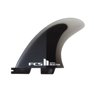 Shop Online for FCS II Reactor PC Carbon Tri Fins (M) | at Sunset Surf Shop
