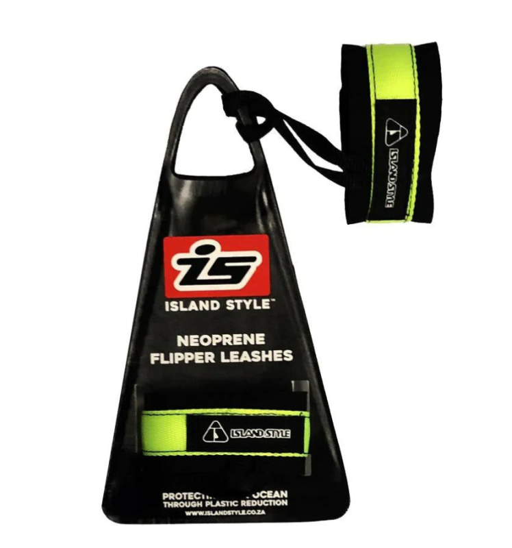 Shop Online for Island Style Neoprene Flipper Leash/Tethers (Pair) | at ...