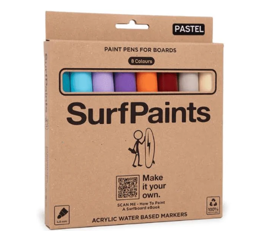 Shop Online for Surf Paints Pastel Colours (Set of 8) | at Sunset Surf Shop