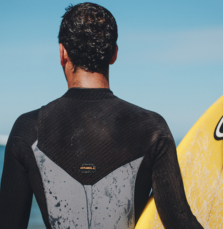 Shop Online for O'Neill Mens Hyperfreak 3/2+mm Chest Zip (Smoke / Raven ...